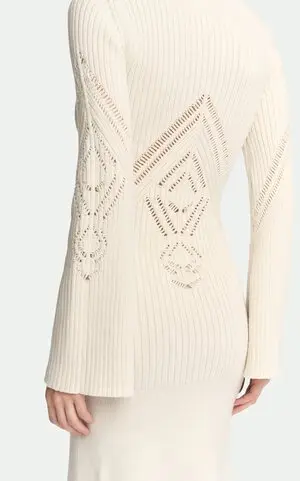 Malo Pointelle Maxi Dress