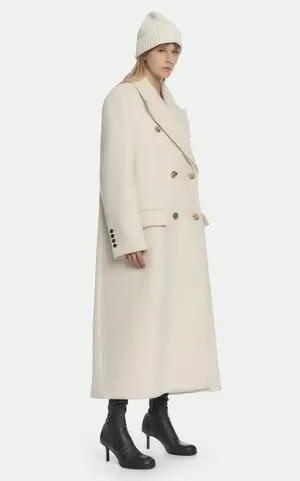 Malo Double Virgin Wool-blend Coat