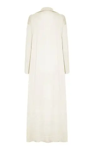 Malo Cashmere-silk Maxi Kaftan Dress
