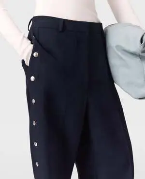 Stella McCartney Snap Detail Tailored Trousers - 4000