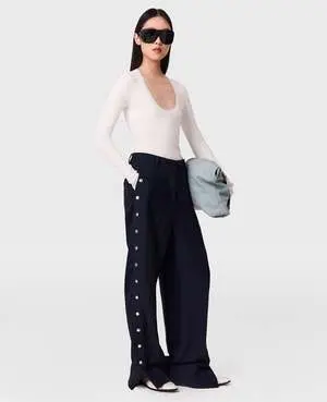 Stella McCartney Snap Detail Tailored Trousers - 4000