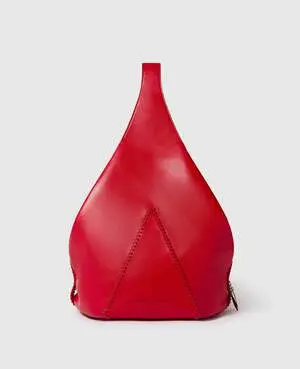 Stella McCartney Appaloosa Whipstitch Medium Bucket Bag