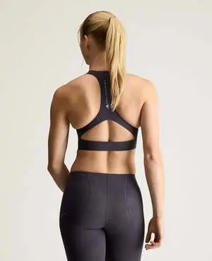 Stella McCartney Adidas Running Floral Lace Crop Top
