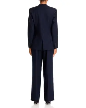 Aqua High Rise Pleated Wide Leg Pants Exclusive