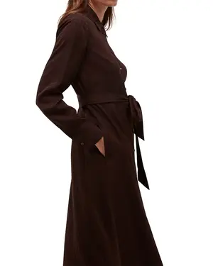 HOBBS LONDON Belted Shirt Dress