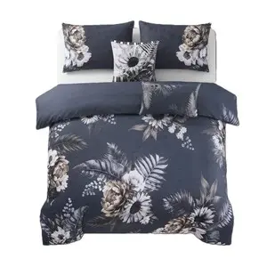 PURE PARIMA Bebejan Forget Me Not Reversible Comforter Set - Blue