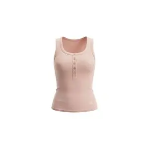 BE ATHLETICA Henley Tank Top