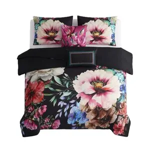 PURE PARIMA Bebejan Night Poppies Reversible Comforter Set