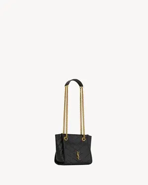 Saint Laurent Niki Mini Shopping Bag - Black