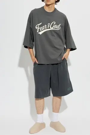 Fear Of God Cotton Printed Track Shorts