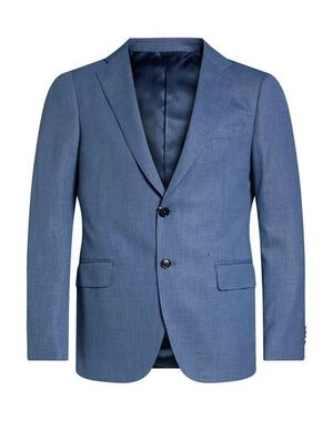 TOMBOLINI Blazer Slate Size Polyester, Virgin Wool, Elastane - Blue