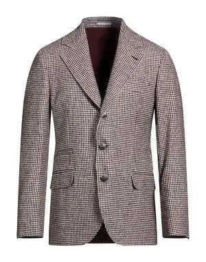 Brunello Cucinelli Blazer Chocolate Size Wool, Alpaca Wool, Polyamide