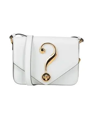 Moschino Leather Crossbody Bag - White