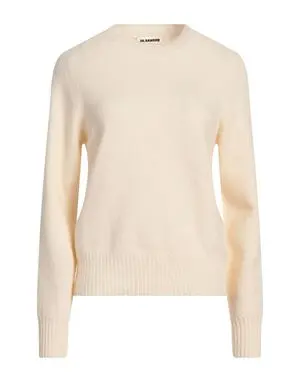 JIL SANDER Sweater Ivory Size Wool