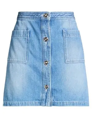 Versace Denim Skirt Size Cotton