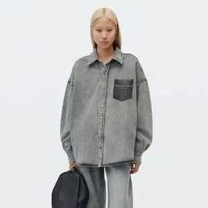 Alexander Wang Shadow Pocket Button Down Shirt