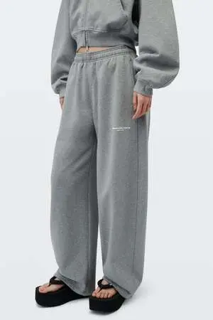 Alexander Wang Logo Print Mid-rise Relaxed Sweatpant