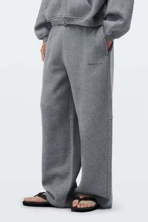 Alexander Wang Crystal Hotfix Mid-rise Sweatpant