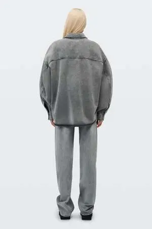 Alexander Wang Float Shadow Pocket Mid-rise Relaxed Jean