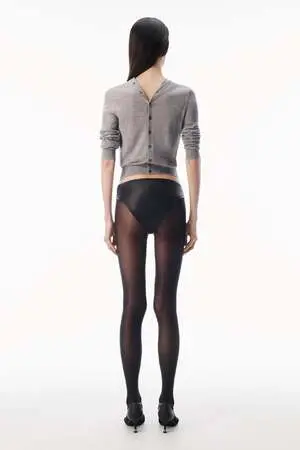 Alexander Wang Button-front Long Sleeve Cardigan
