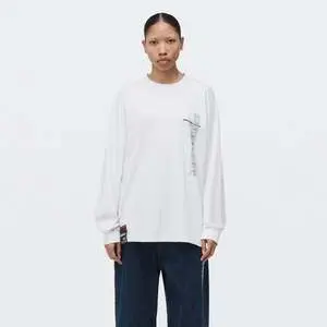 Alexander Wang Graphic Long Sleeve Tee