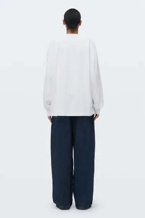 Alexander Wang Graphic Long Sleeve Tee