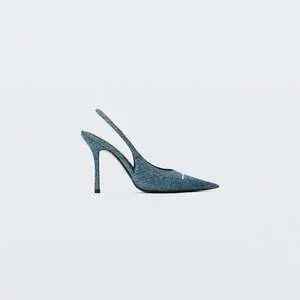 Alexander Wang Buffy 105mm Slingback Pump - Blue