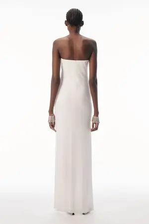 Alexander Wang Strapless High-low Bodycon Dress