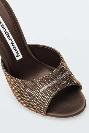 Alexander Wang Cher Crystal Hotfix 105mm Mule