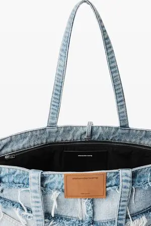 Alexander Wang Punch Denim Large Tote