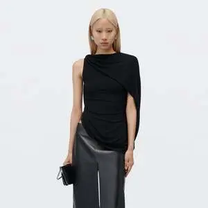Alexander Wang Assymetric Draped Top