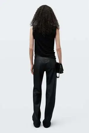 Alexander Wang Crystal Twist Sleeveless Top