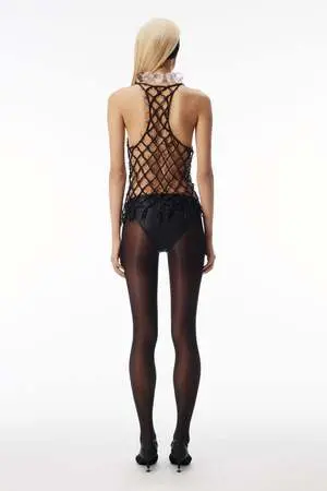 Alexander Wang Barbed Leather Tank