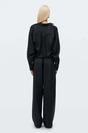 Alexander Wang Silk Layered Cami Shirt Top