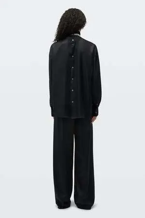 Alexander Wang Silk Reverse-detail Shirt