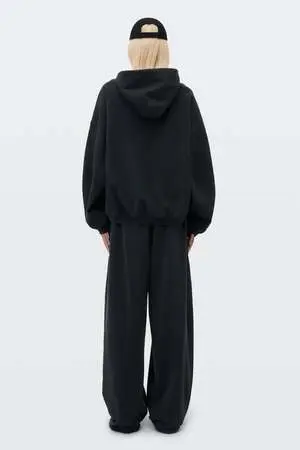 Alexander Wang Logo Print Mid-rise Oversized Sweatpant