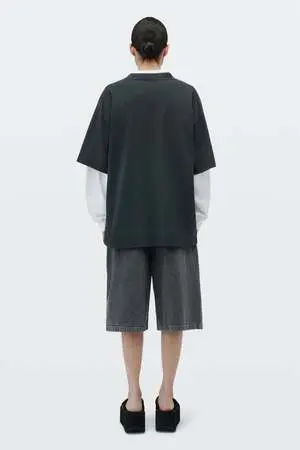 Alexander Wang Crystal Graphic Tee