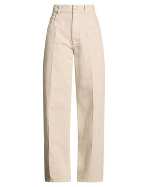 Brunello Cucinelli Pants Size Cotton, Viscose, Polyester - Beige