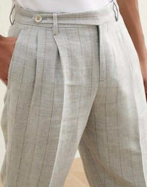 Brunello Cucinelli Cropped Tailored Trousers