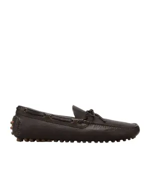 Brunello Cucinelli Driver Leather Loafers