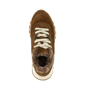 Brunello Cucinelli Suede Lace-up Sneakers
