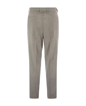 Brunello Cucinelli Virgin Wool Tailored Trousers