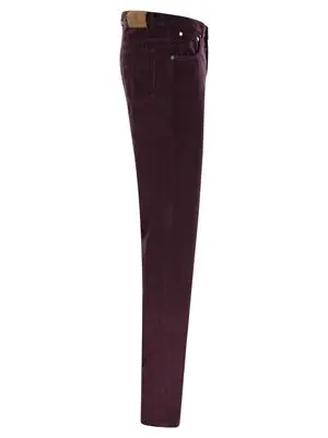 Brunello Cucinelli Logo Patch Straight-leg Trousers