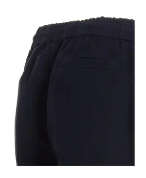 Brunello Cucinelli Drawstring Tapered Trousers