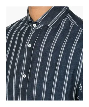 Brunello Cucinelli Stripe Detailed Button-up Shirt
