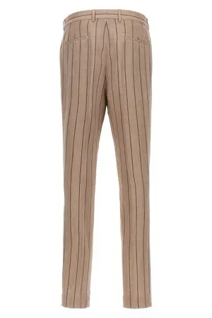 Brunello Cucinelli Belt-loop Casual Pants