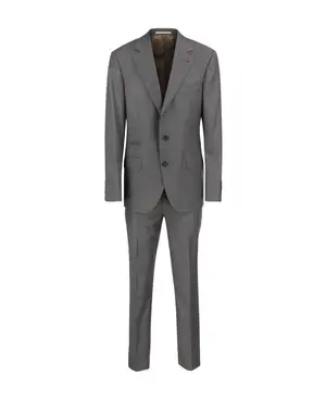 Brunello Cucinelli Single-breasted Suit - Gray