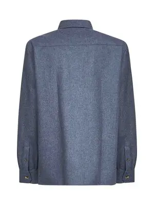 Brunello Cucinelli Long Sleeved Buttoned Shirt
