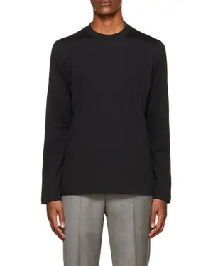 Brunello Cucinelli Long-sleeved Cotton T-shirt