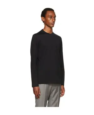 Brunello Cucinelli Long-sleeved Cotton T-shirt